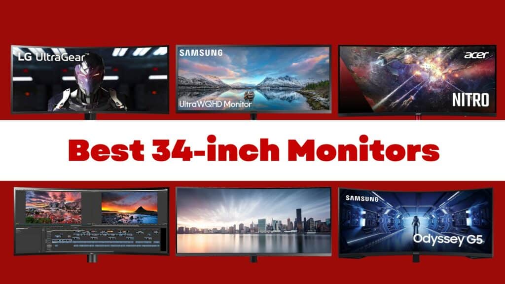 6 Best 34-inch Monitors (Updated for 2024)
