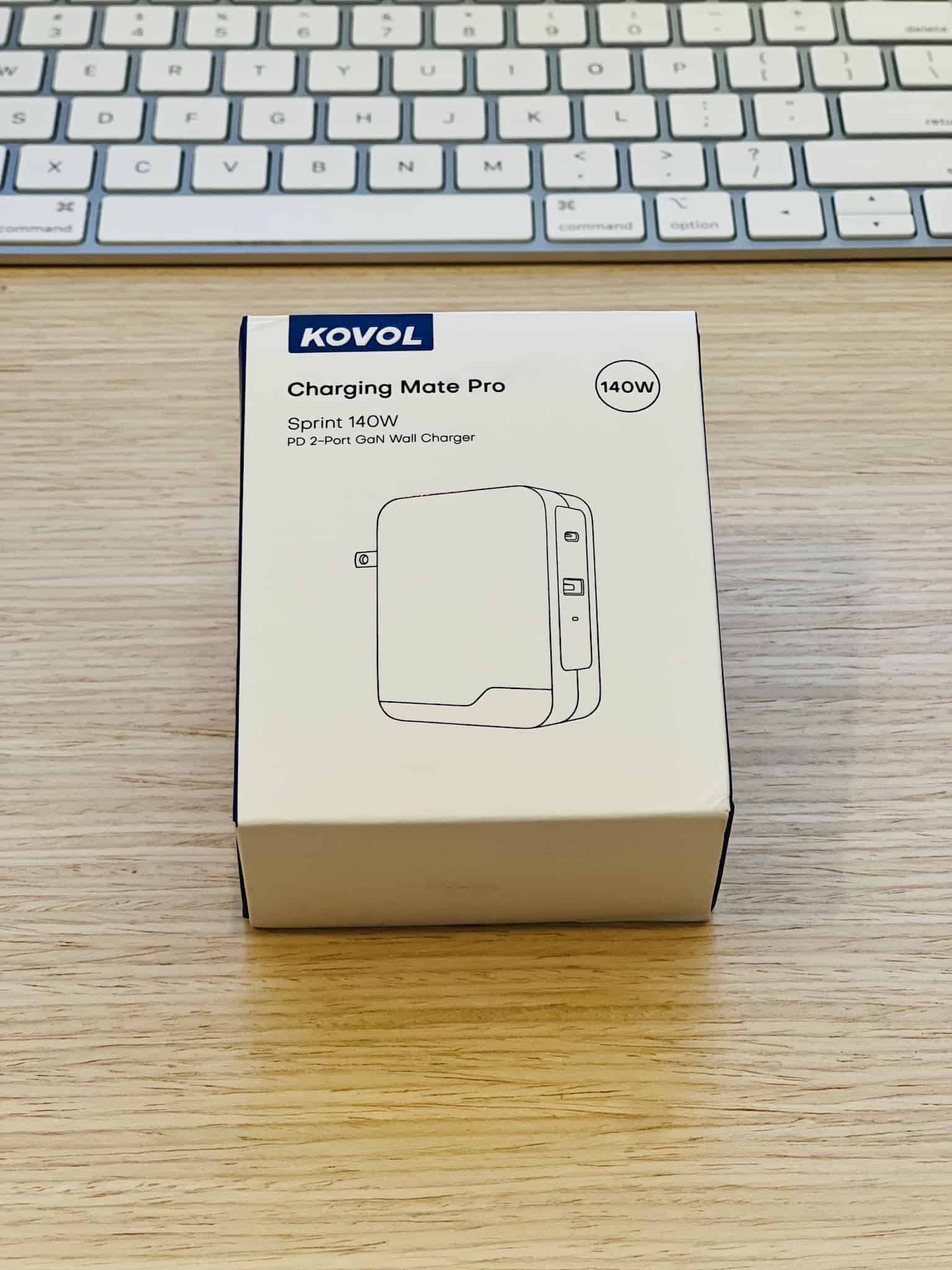 KOVOL Charging Mate Pro 140W PD 2 Port GaN Charger Review - Spacehop