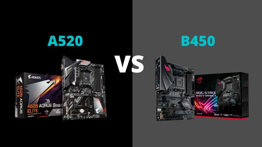 A520 vs b450 - which amd mb chipset is best for you? - Spacehop